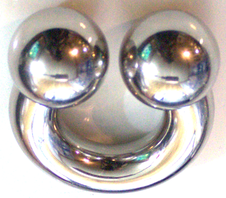 00g 3/4 inch Monster 19mm ball Prince Albert PA Ring 316L Surgical ...