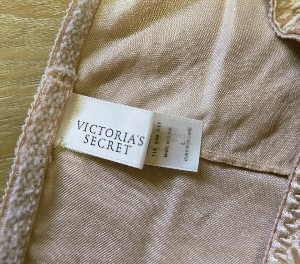 Vintage Victoria's Secret Nude Second Skin Satin Shaper Control Brief ...