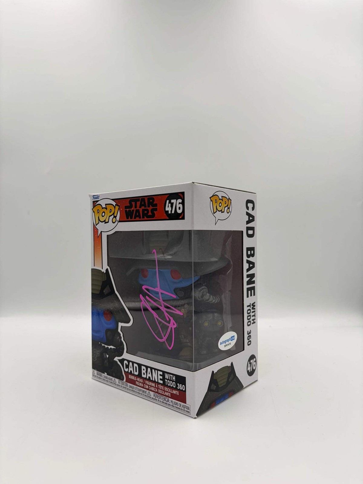 Cad Bane With Todo 360 - #476 - Funko Pop! - Star Wars - Signed By Seth ...