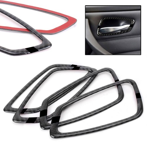 Car Interior Door Handle Frame Trim Fit BMW E90 E92 3 Series 05-12 ...