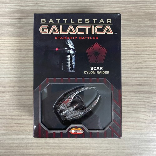 SCAR CYLON RAIDER BATTLESTAR GALACTICA STARSHIP BATTLES BOARD GAME ARES ...