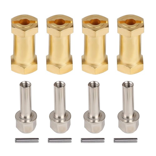 INJORA RC Hex Hub 12Mm Brass Wheels Hex Hub Extension Hex Drive | eBay