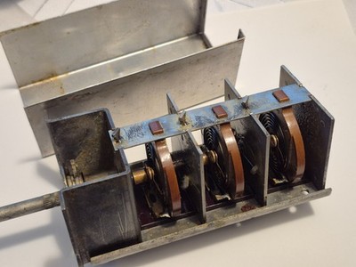 Mallory Inductuner Variable Inductor -- Rare Multi-Gang Tunable RF ...