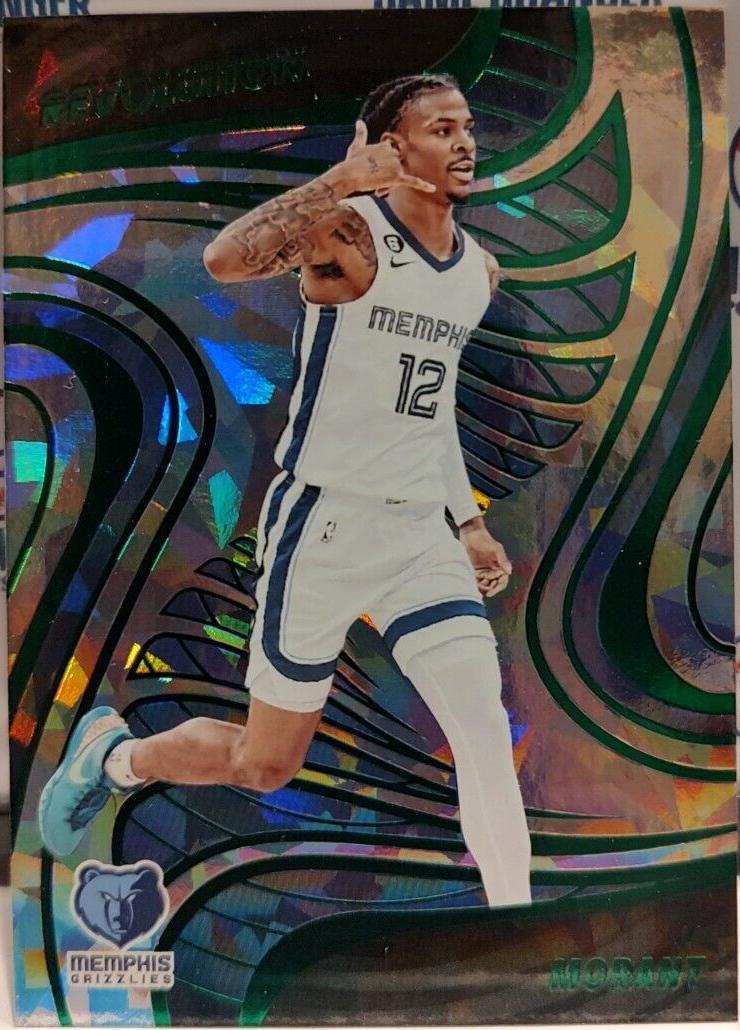 2022-23 Panini Revolution - Ja Morant #93 Chinese New Year Emerald /88 ...