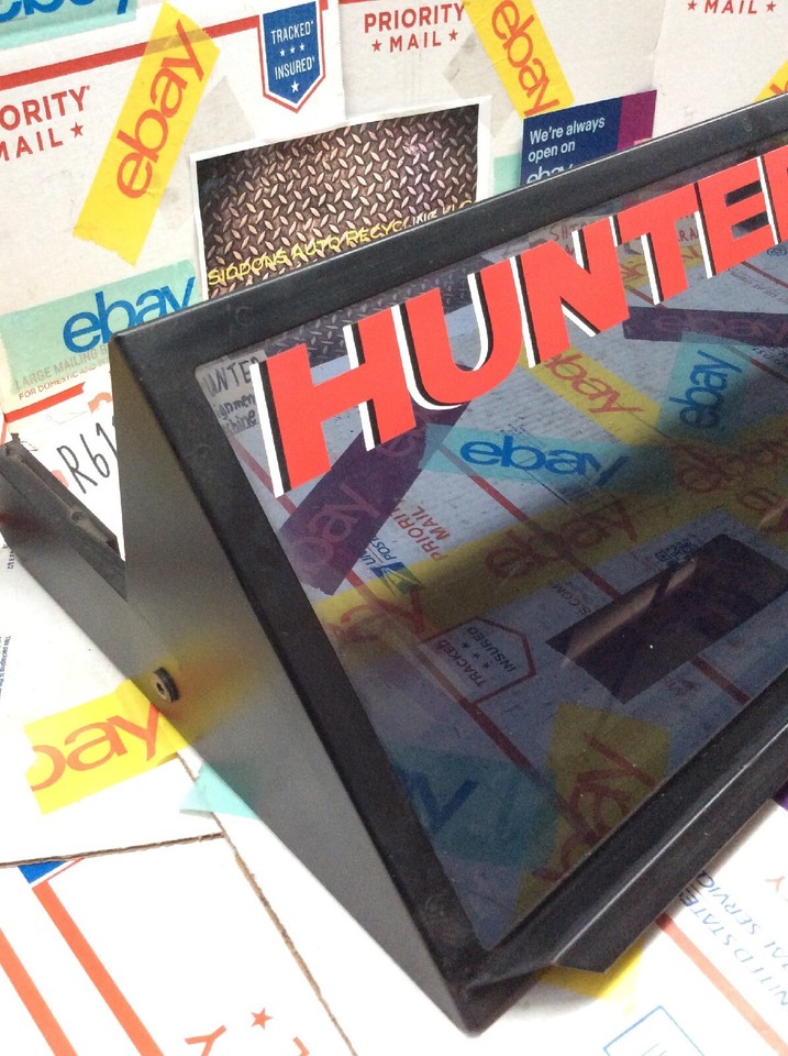HUNTER R611 TIRE WHEEL ALIGNMENT MACHINE FOLDING PLEXIGLASS WINDOW ...