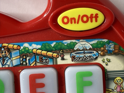VTech Alphabet Town Touch & Discover ABC Count Spell Phonics - 8 ...