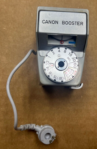 Canon Booster Meter ( For FT 35mm Film SLR Cameras) With Case | eBay
