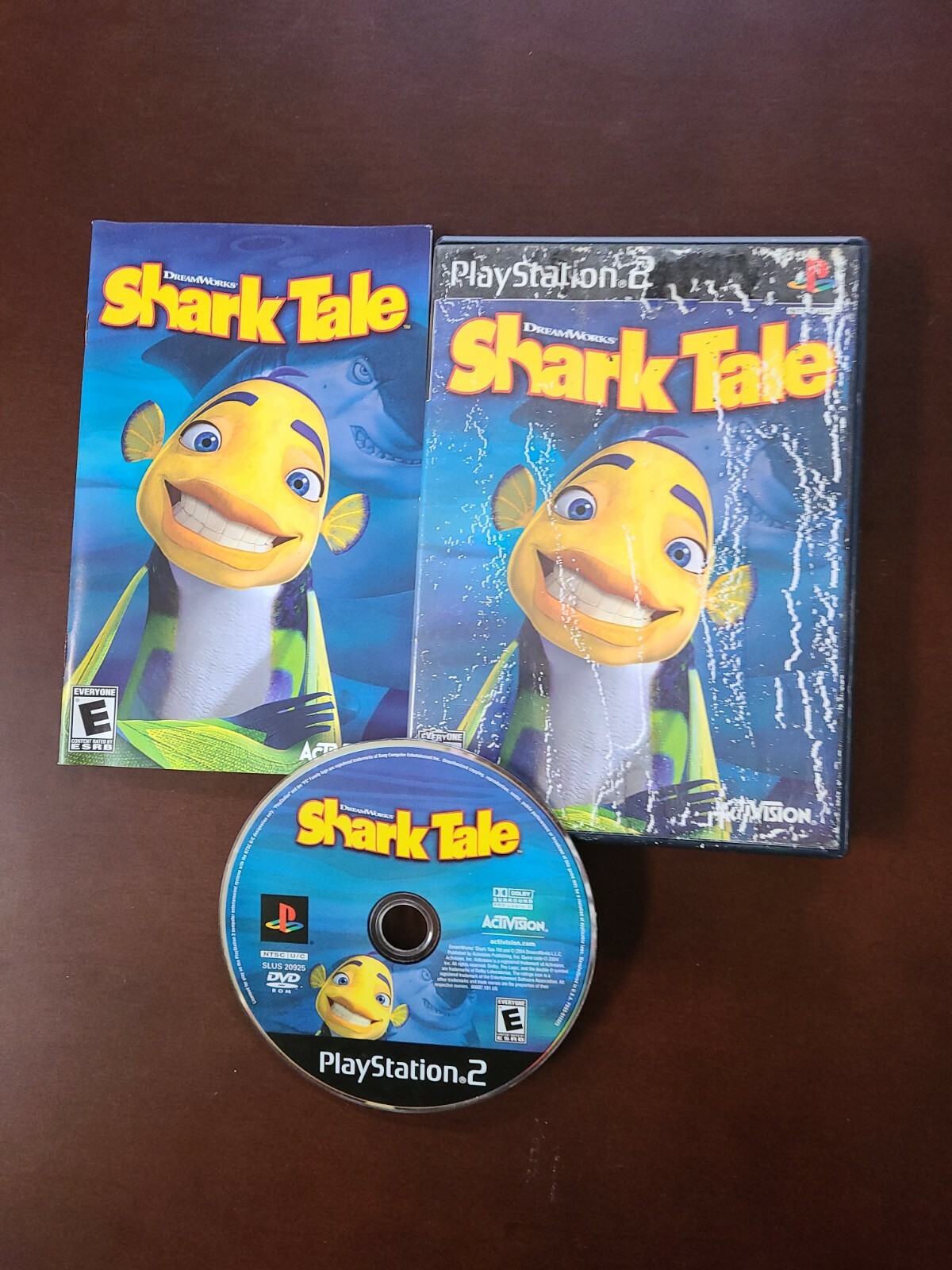 Shark Tale - Sony Playstation 2 PS2 Complete W/Manual Complete Free ...