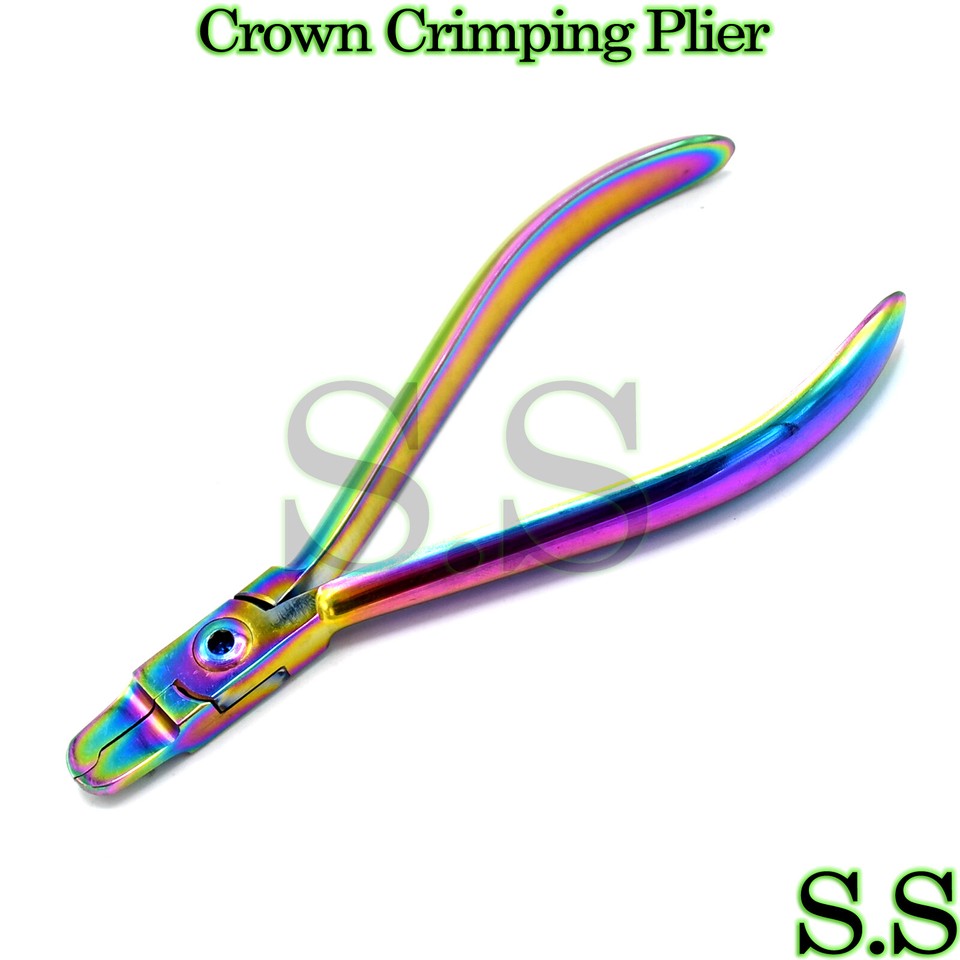 Primary Crown Crimping Plier Dental Orthodontics Instruments Multi ...