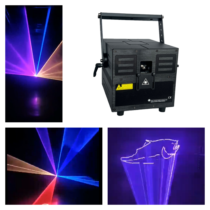 Professional Indoor Show Lasers 10W Rgb Lazer Ilda Dmx Control Laser ...