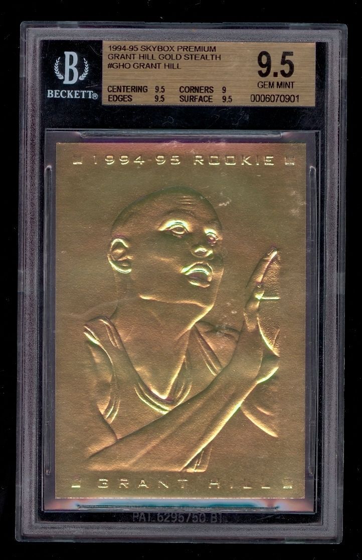 1994-95 Skybox Premium Gold Stealth Grant Hill #GH0 BGS 9.5 Graded ...