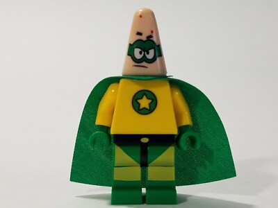BOB026 LEGO Spongebob Minifigures Patrick Superhero 3815 Heroes | eBay