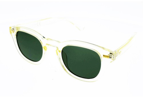 Lunettes de soleil Mixtes AD SOL 23125B Jaune translucide ,verre vert ...