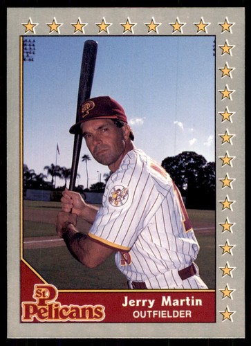 1990 Pacific Senior League Jerry Martin Baseball Cards #6 | eBay