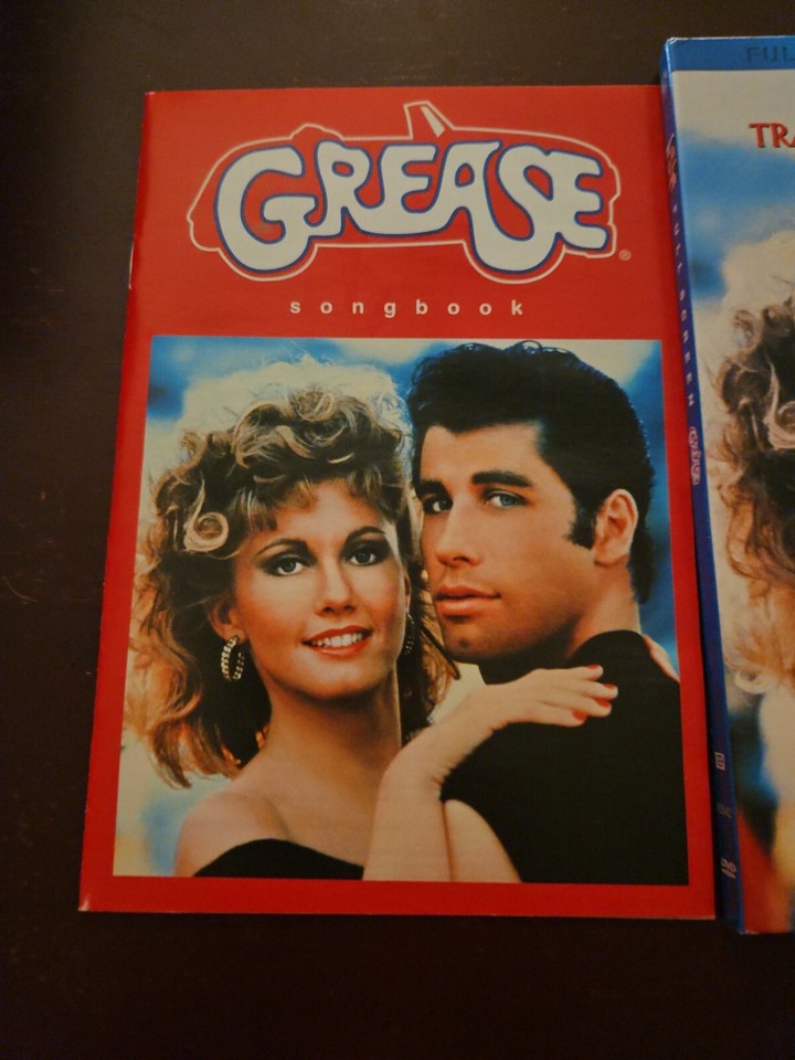 Grease (DVD, 2003, Widescreen Collection) -With included song book ...