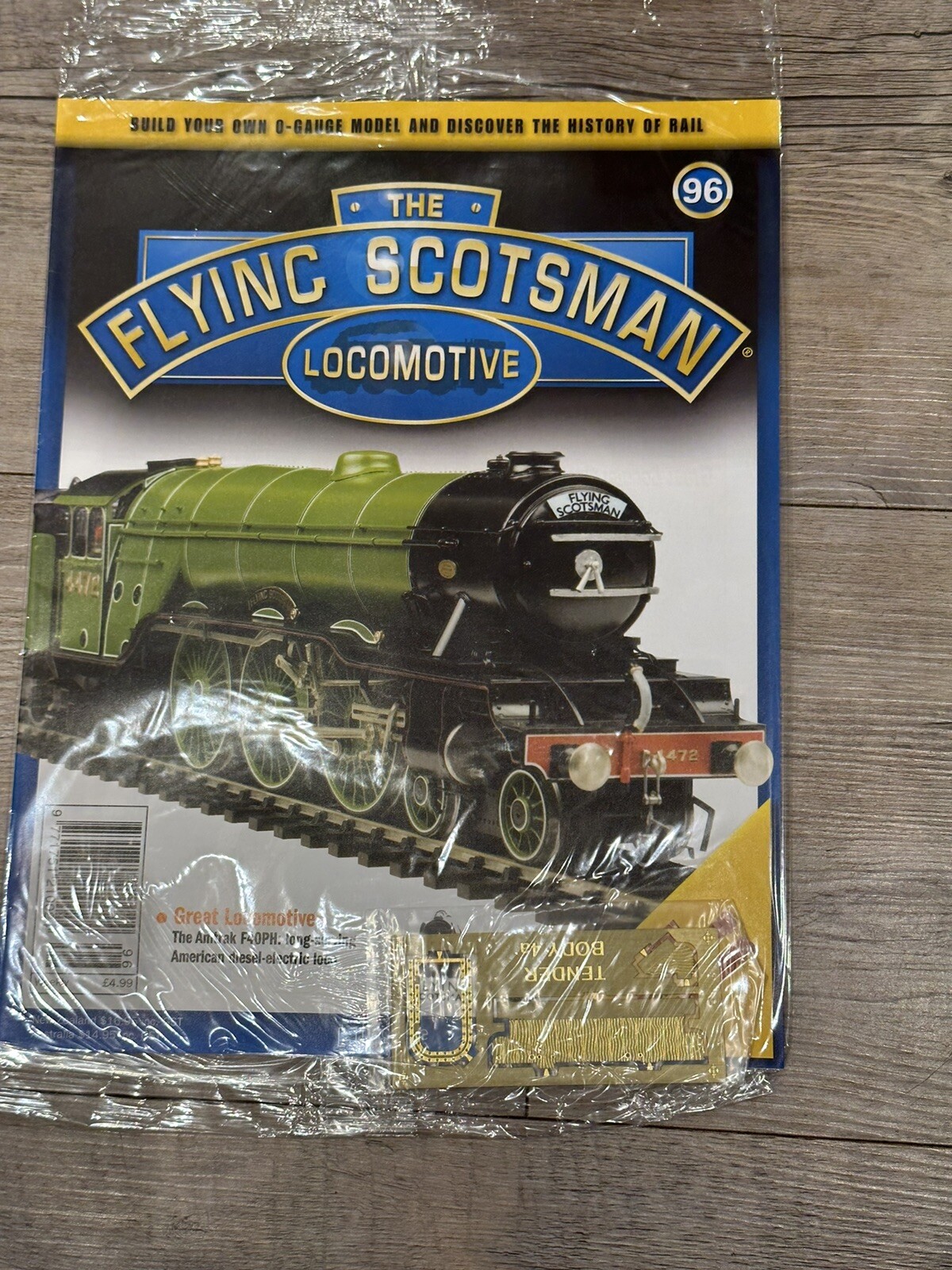 O GAUGE HACHETTE BUILD YOUR OWN THE FLYING SCOTSMAN MODEL TRAIN ISSUE ...