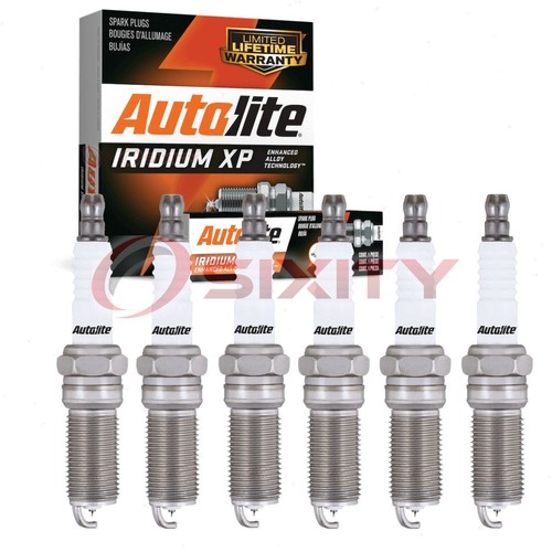 6 pc Autolite Iridium XP XP5363 Spark Plugs for AYFS32YR 41-115 3811 wc ...