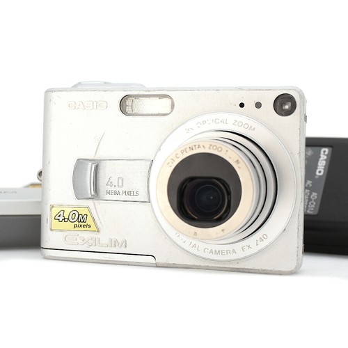 [Mint+]CASIO EXILIM EX-Z40 Silver Compact Digital Camera C81A | eBay