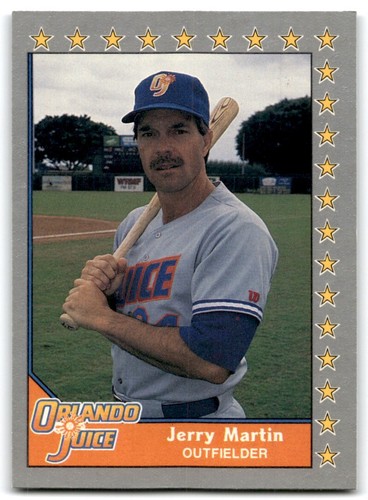 1990 PACIFIC SENIOR LEAGUE JERRY MARTIN ORLANDO JUICE #197 | eBay