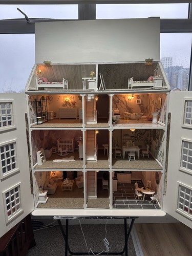 Extra Large Dolls House Furnished (brand New) | eBay UK
