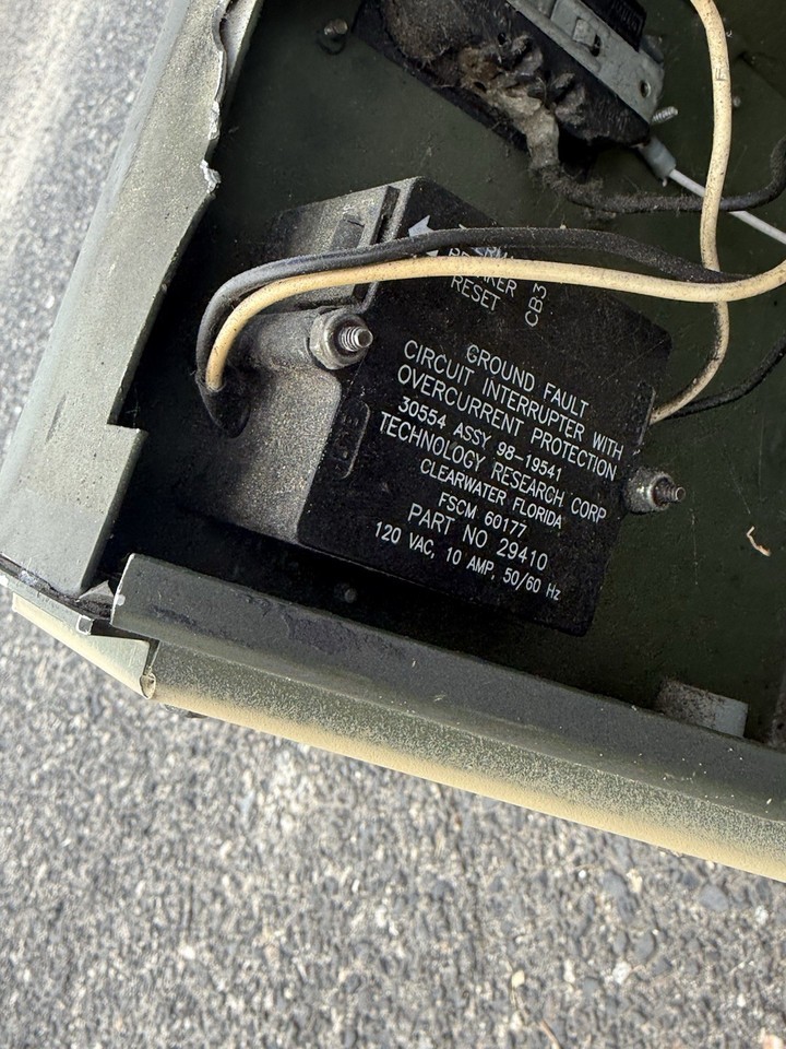 MEP-831A 3kW Diesel Military Generator 120/240V 60Hz Fermont - US DOD ...