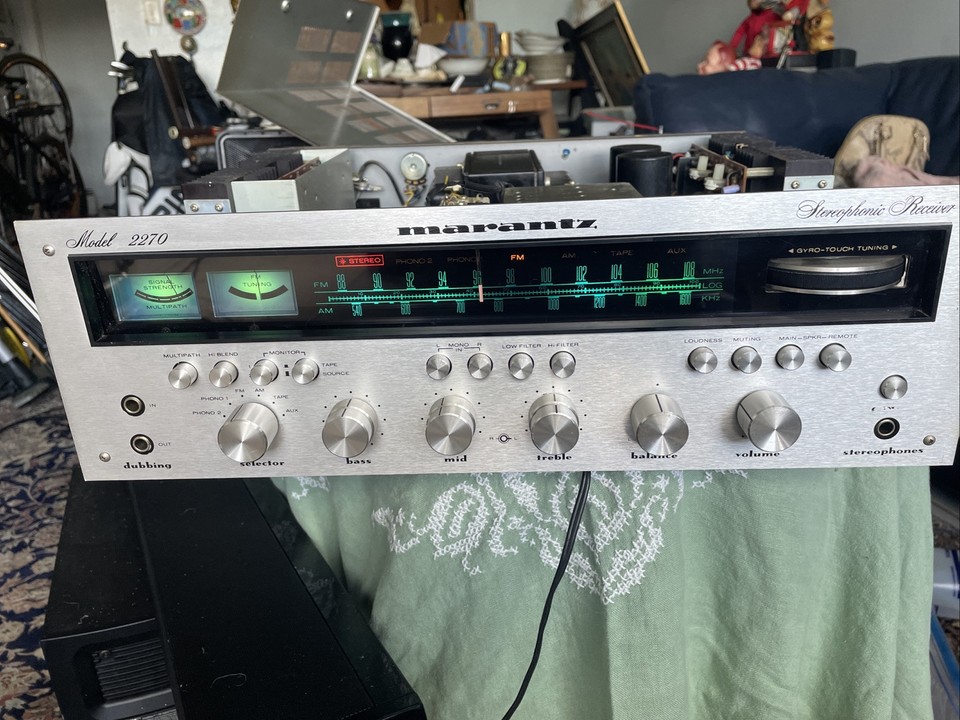 Vintage Marantz 2270 receiver. New panel lights it’s completely detoxed ...