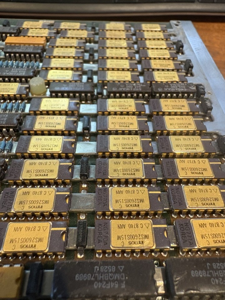 Vintage Mil-Spec US NAVY SPERRY AN/UYK-44 Memory Card Inmos SUPER RARE ...