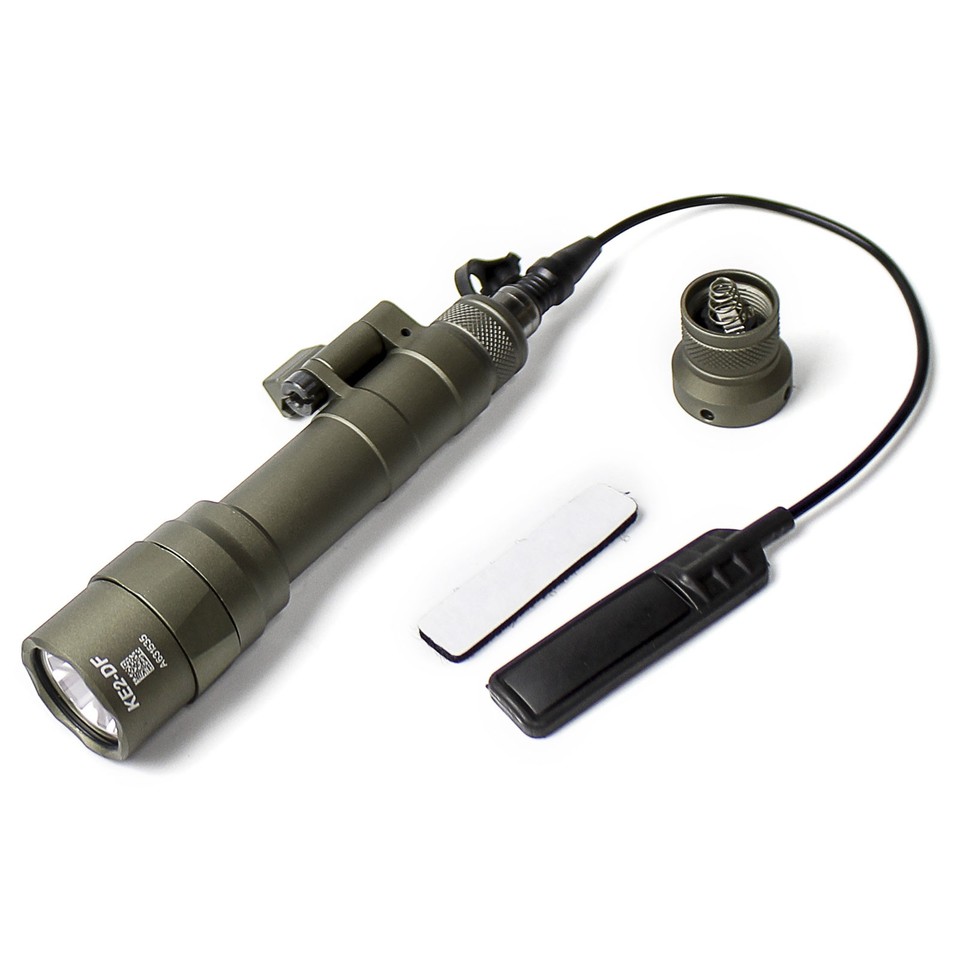 M640DF Dual Fuel LED Tactical Light 1200 Lumens Offset side Mount ...