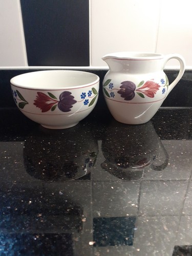 Adams Old Colonial Small Milk/Cream Jug & Sugar Bowl.. | eBay UK