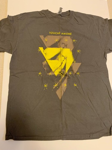 Touche Amore green tour logo shirt large | eBay