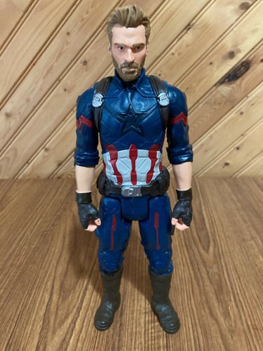 Marvel Avengers Infinity War Captain America Titan Hero Series 12 ...