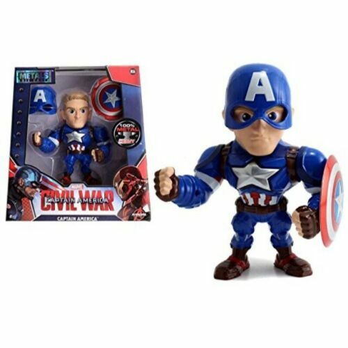 Metals Marvel 6 inch Movie Figure -Civil War Captain America (M56) New ...
