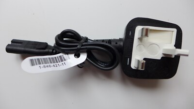NEW SONY KD-49XG7003 TV POWER CABLE CORD VOLEX 1-846-421-11 3 PIN UK ...