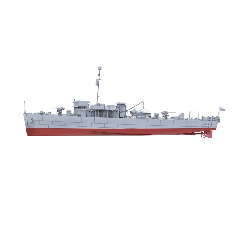 1/700 Military Model Kit USS PC-461 Class Carmi Sub-Chaser Full Hull | eBay