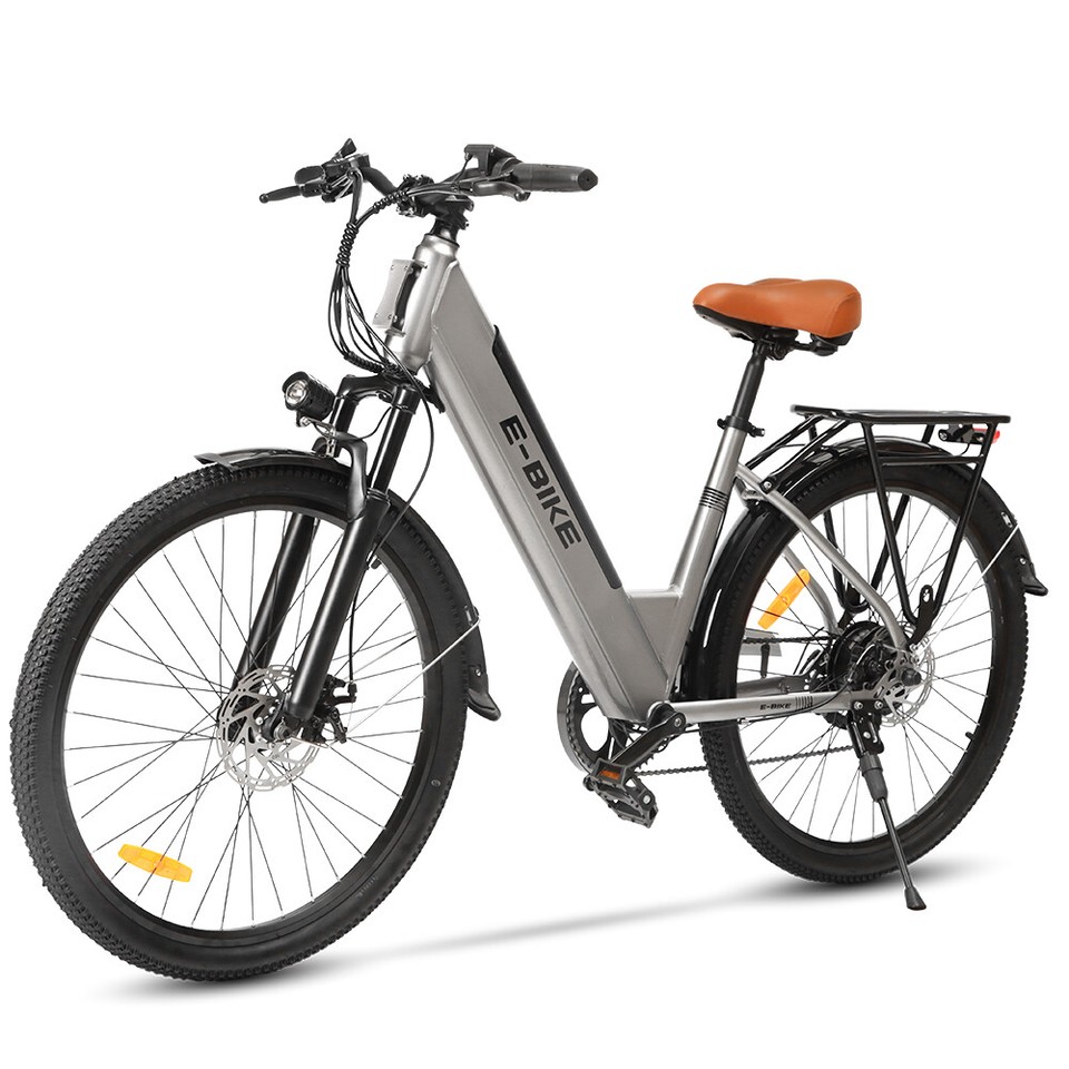 26" Ebike 500W 36V Electric Bike Mountain E-Bicycle Li-Battery Fat Tire ...