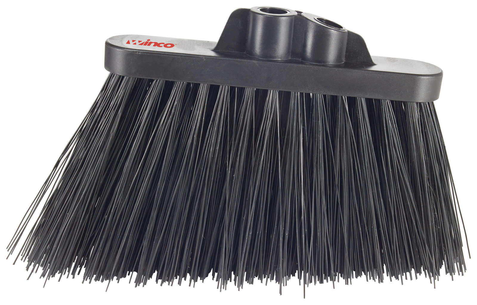 Angle Broom Head (Only), Unflagged, Black Bristle, Heavy Duty (12 Each ...
