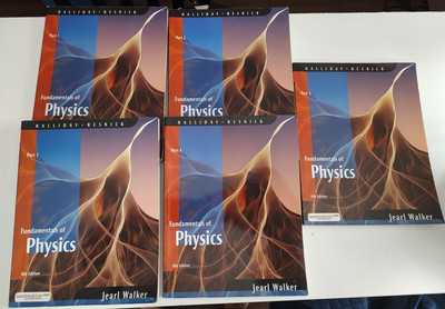 Fundamentals of Physics 8th edition, parts 1-5 by Jearl Walker ...