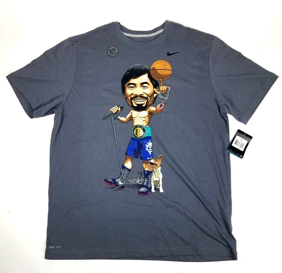 Camisetas Nike De Pacquiao Nike Coupe Ses Liens Avec Le Boxeur Manny