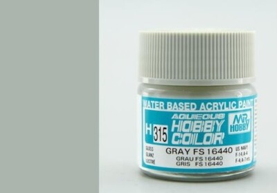 Mr Hobby - Gunze H-315 - Aqueous Colors (10ml), Gray FS16440 | eBay