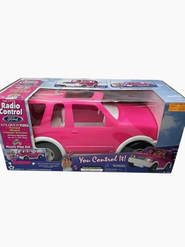 New Sealed Box 1996 Pink Ford Explorer Meritus Remote Control Car SUV ...
