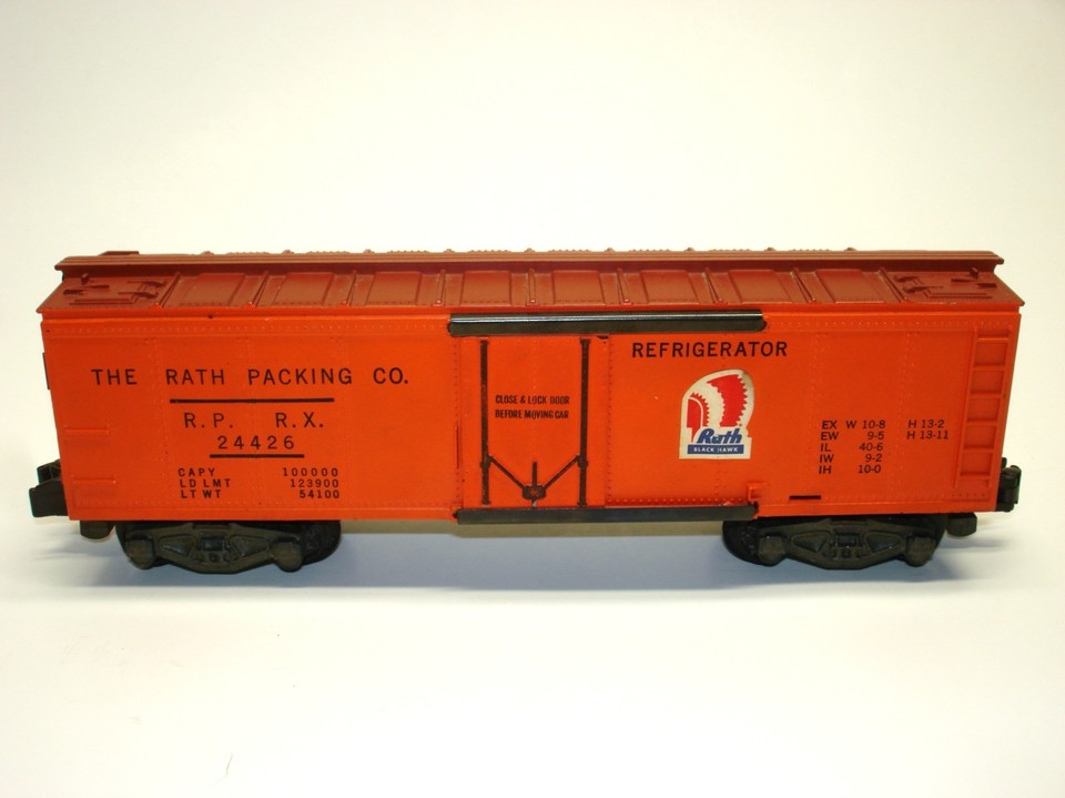 24426 American Flyer Rath Packing Reefer [Lot CF1-F21] | eBay