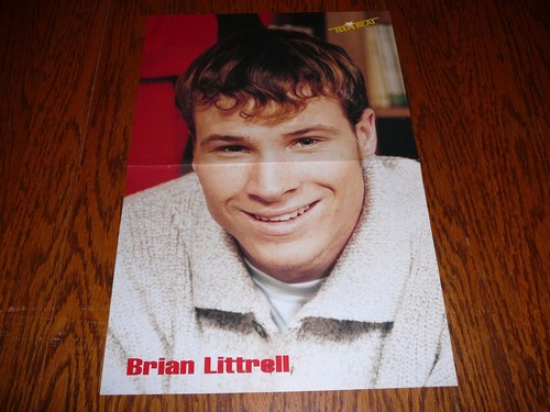 Brian Littrell portrait poster Teen Beat magazine Lance Bass picture ...