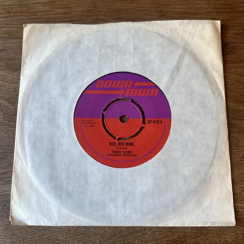 Reggae Tony Tribe / Rudies ‎– Red, Red Wine / Blues Downtown ‎– DT-419 ...