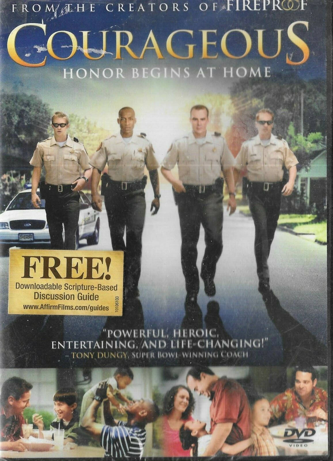 COURAGEOUS HONOR BEGINS AT HOME DVD 43396388338| eBay