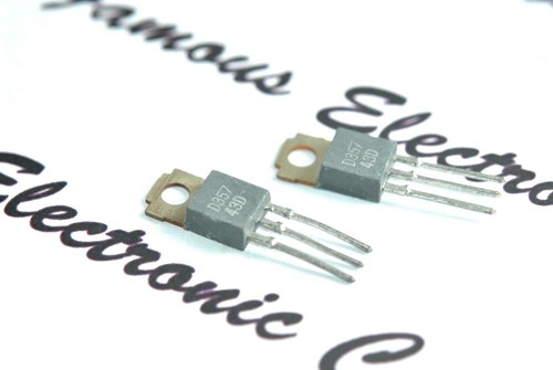 2pcs 2SD357 / D357 NPN 10W 100V 0.8A TO220 Transistor - 'Genuine' | eBay
