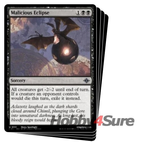 Malicious Eclipse X4 M/NM Magic: The Gathering MTG The Lost Caverns Of ...