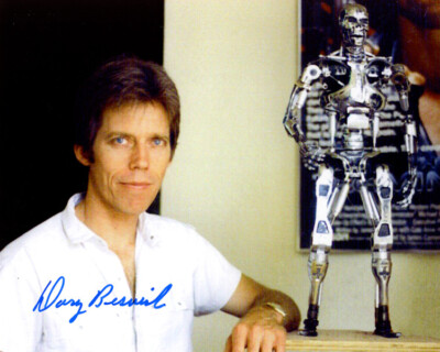 DOUG BESWICK SIGNED 8x10 PHOTO STOP MOTION TERMINATOR MODEL ILM RARE ...