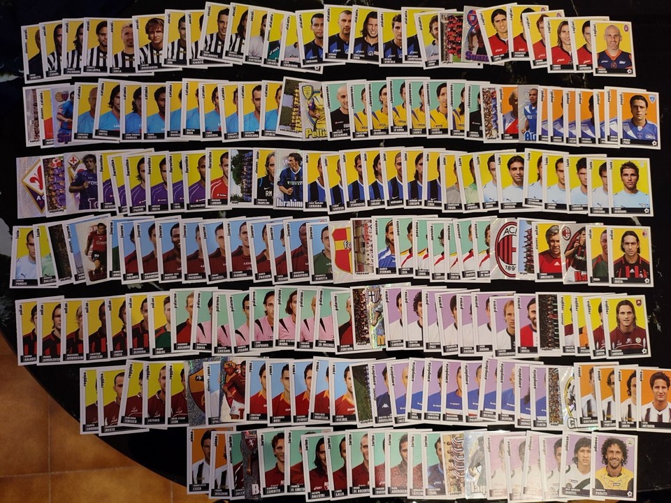 Figurine calciatori panini 2006-2007 Mancolista a 30 cent. Con velina ...