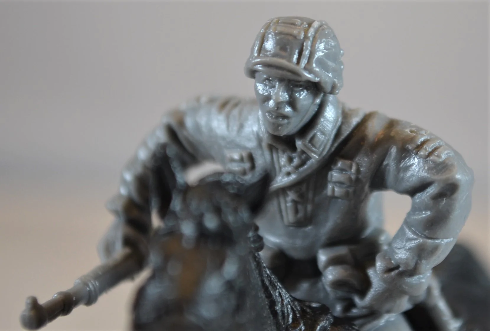 Toy Soldiers of San Diego TSSD WWII German Elite Riders Horses Gray Set ...