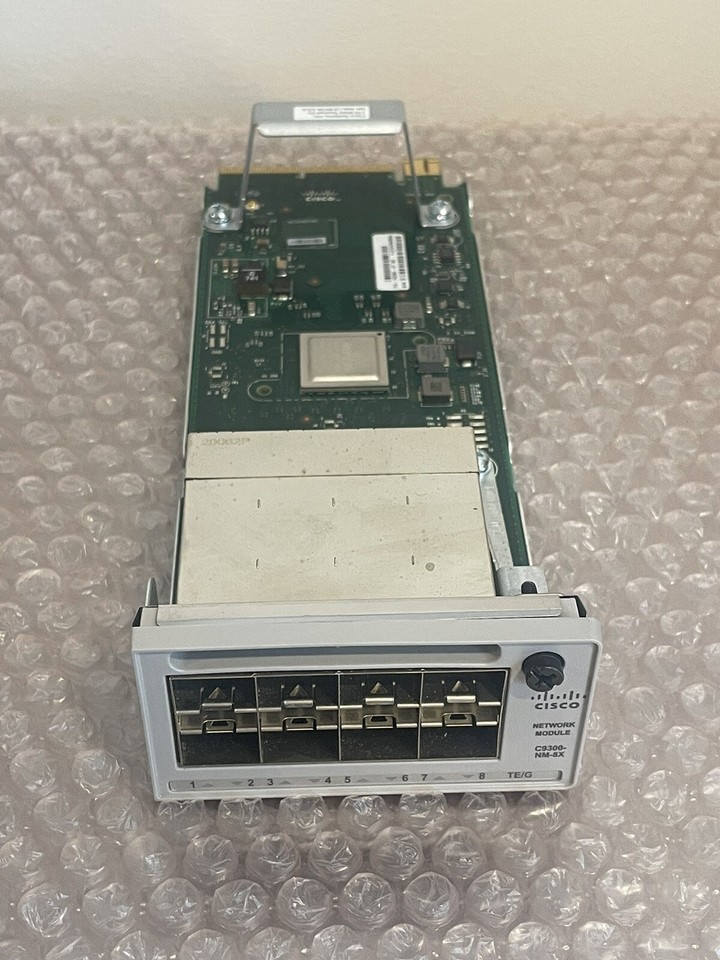 C9300-NM-8X CISCO 9000 SERIES CATALYST 8 x 10GE NETWORK MODULE ...